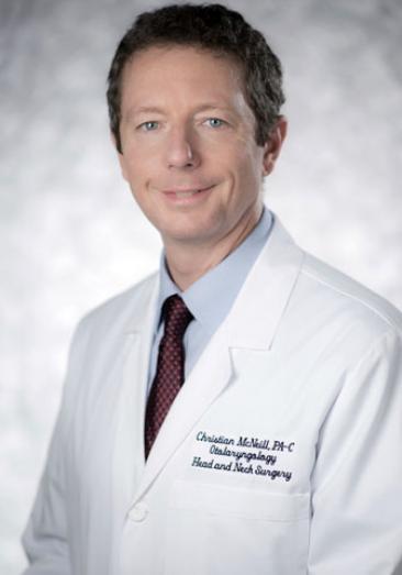 Christian Mcneill | Otolaryngology | Head and Neck Surgery