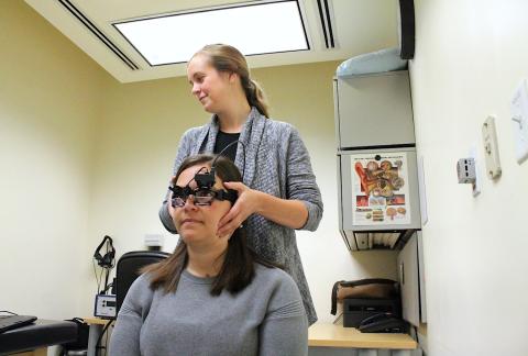 Vestibular Testing at UCSF Balance and Falls Center | Otolaryngology ...